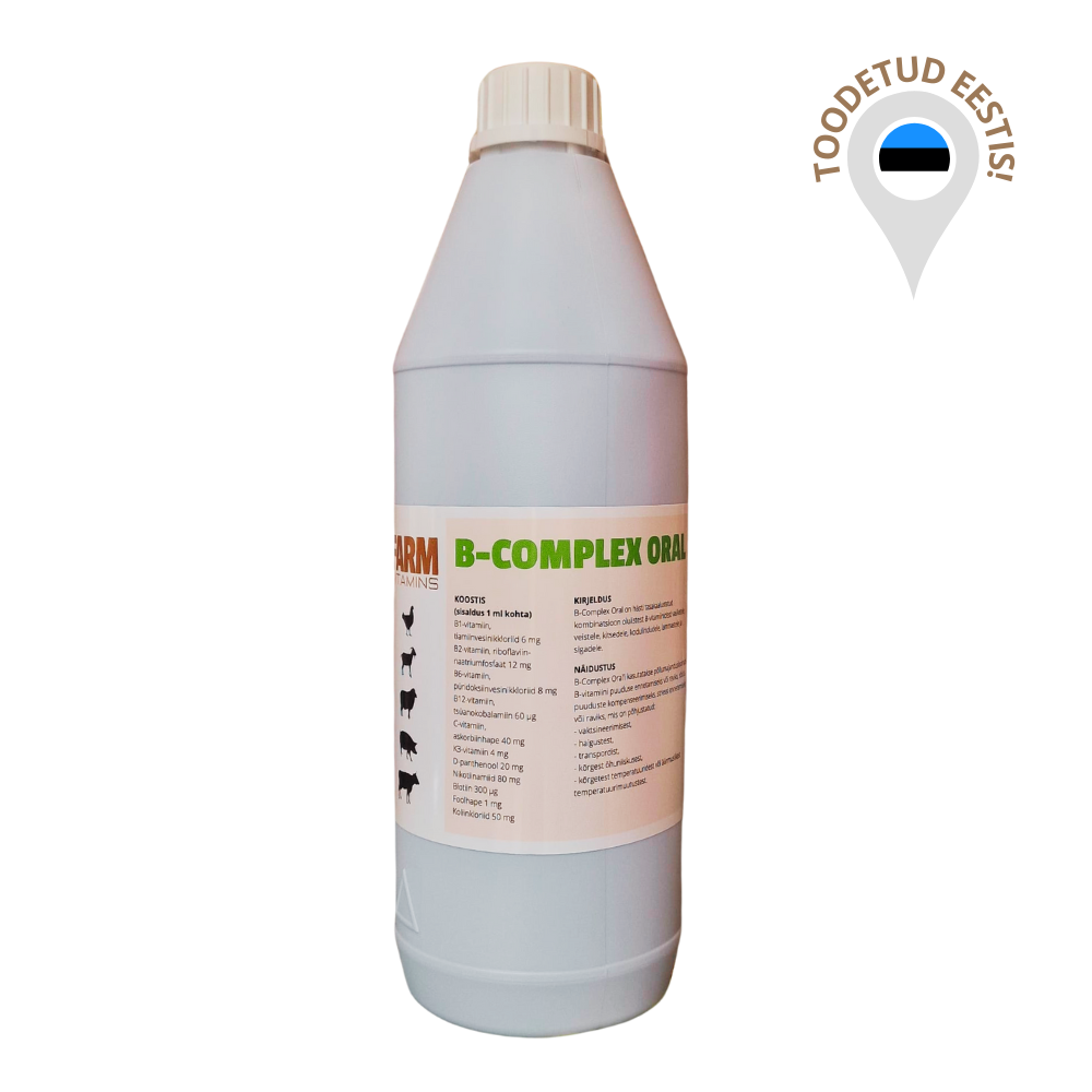 Farm Vitamins – B-Complex Oral, 1L